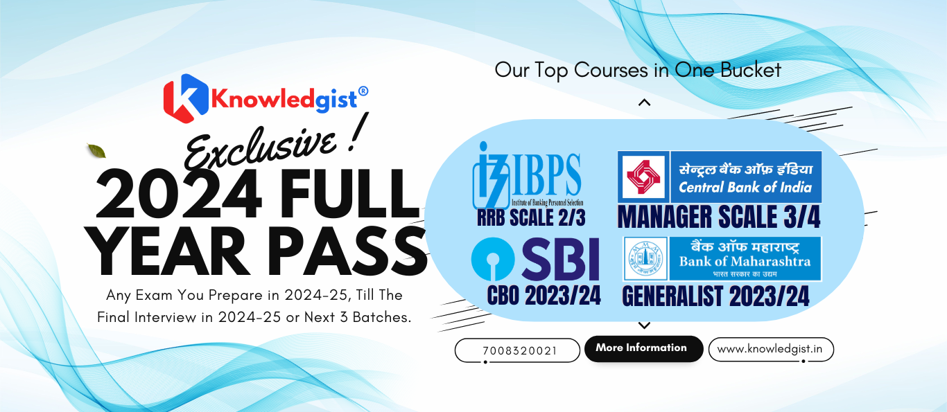 Knowledgist – India's No 1 Banking Lateral Entry Platform